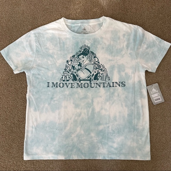 Disney | Tops | Nwt Disney I Move Mountains Encanto Luisa Tshirt ...